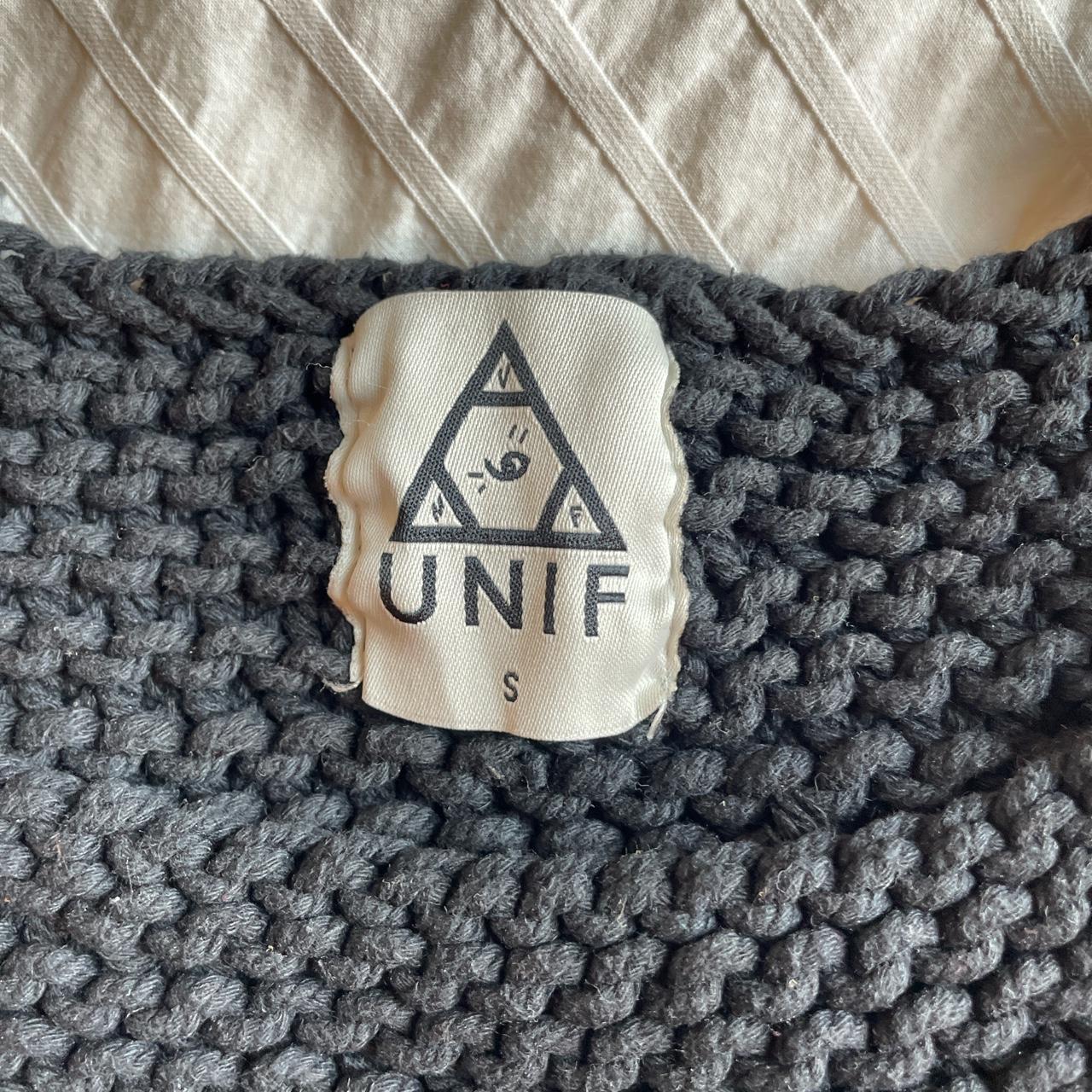 UNIF Women's Black Vest | Depop