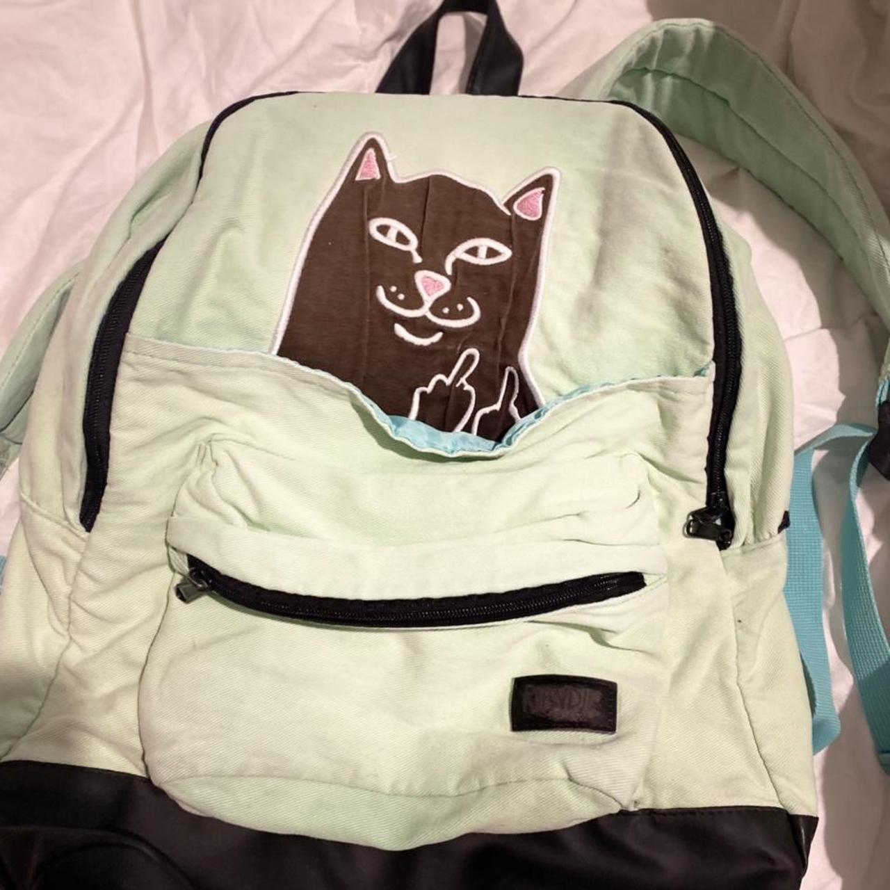RIPNDIP Backpack Green +shipping #backpack... - Depop