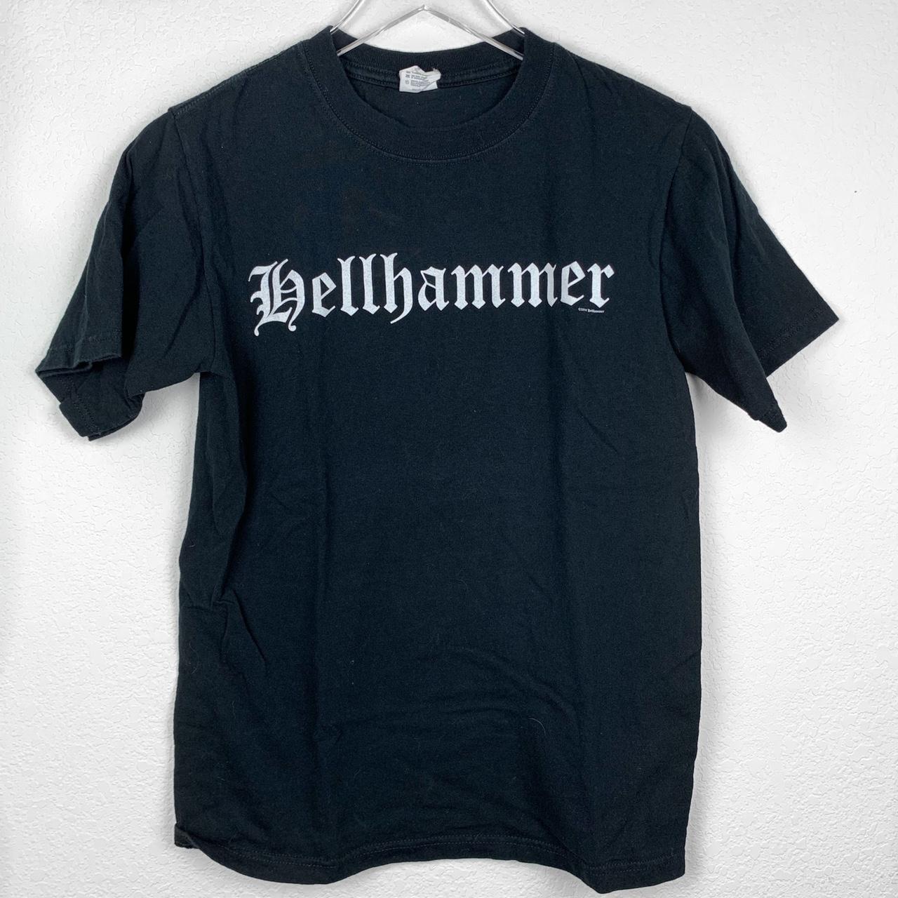 Hellhammer 2010 black metal t-shirt “Only Death is... - Depop