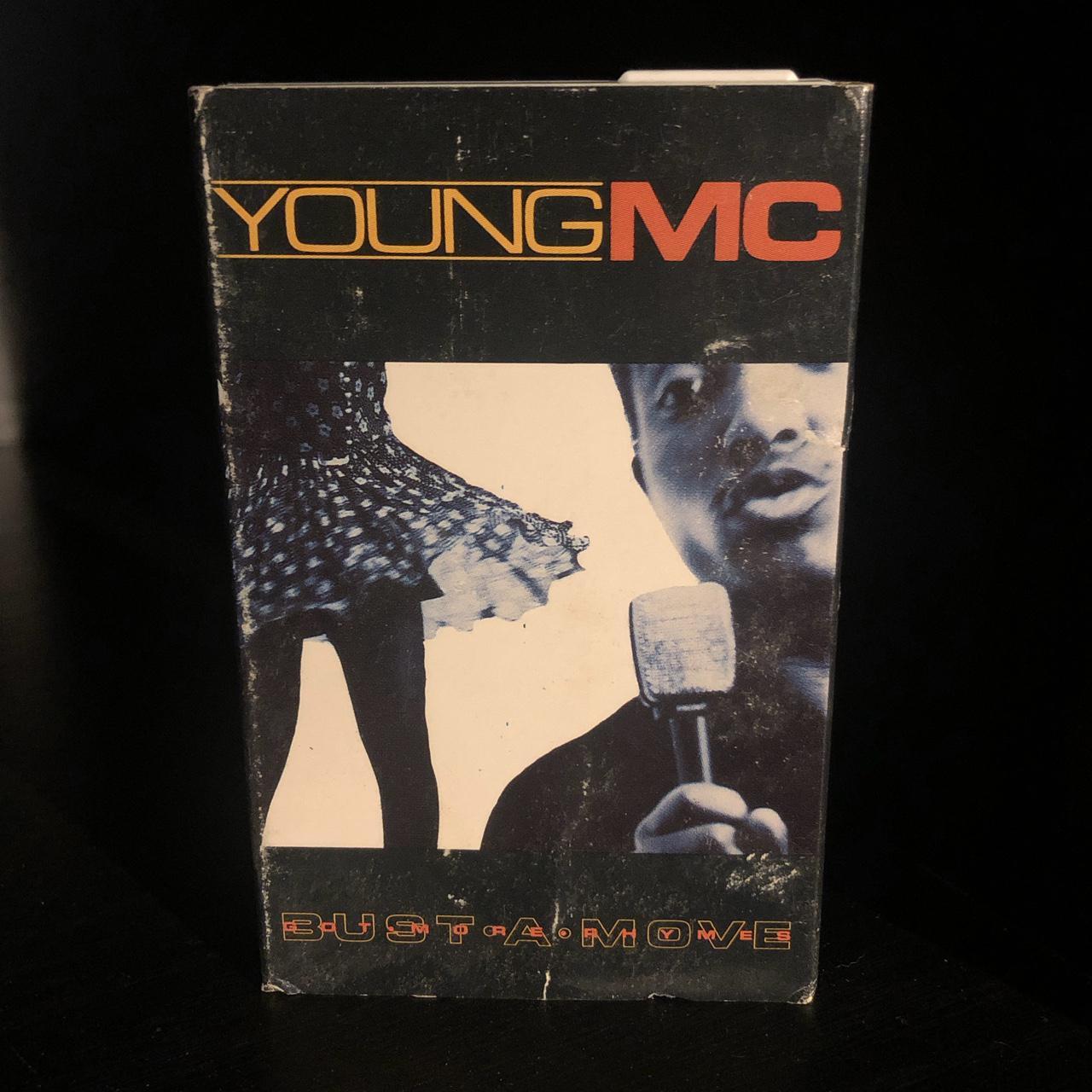 Young MC ‎– Bust A Move / Got More Rhymes cassette tape - Depop