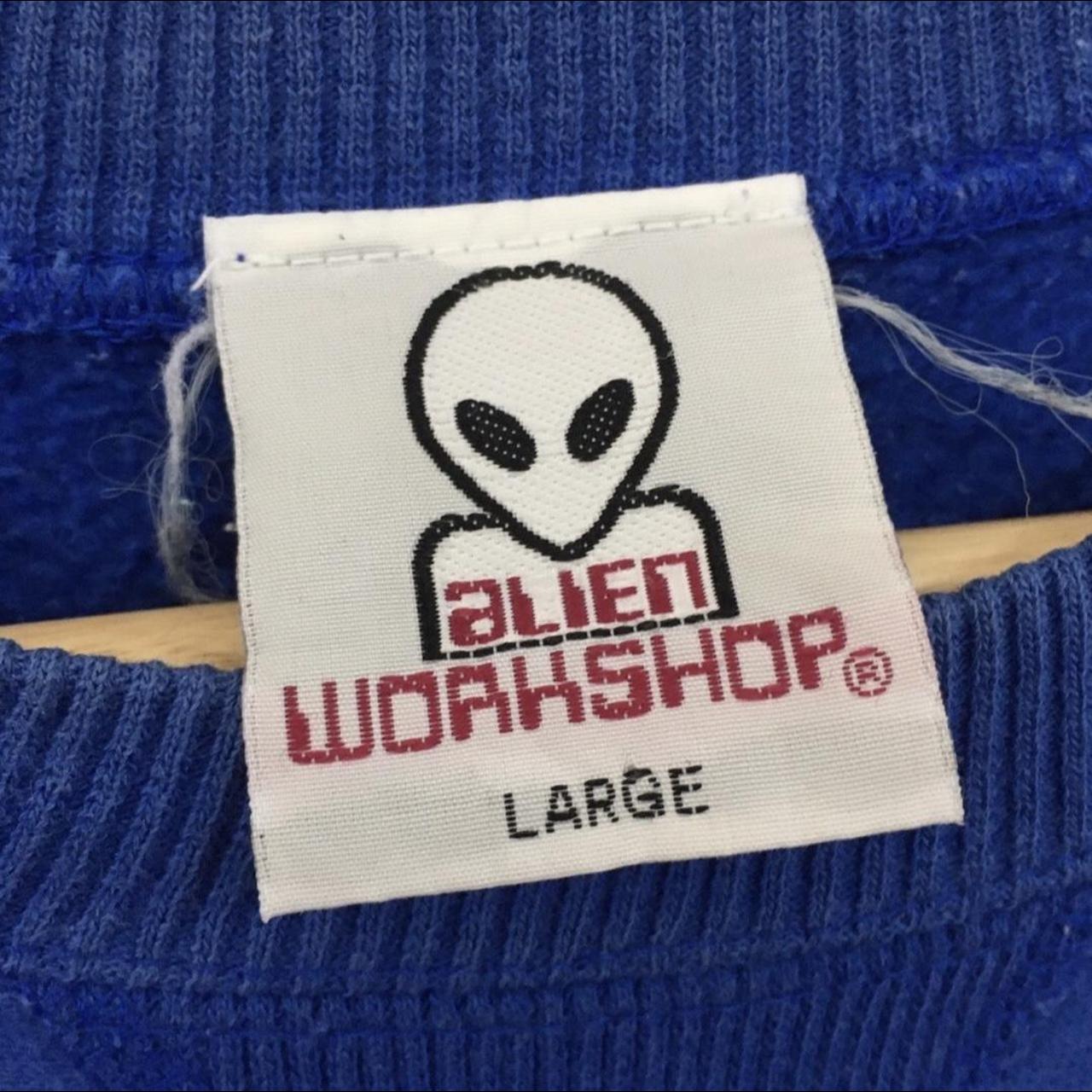 Rare Vintage 90s Alien Workshop Embroidery Logo On... - Depop