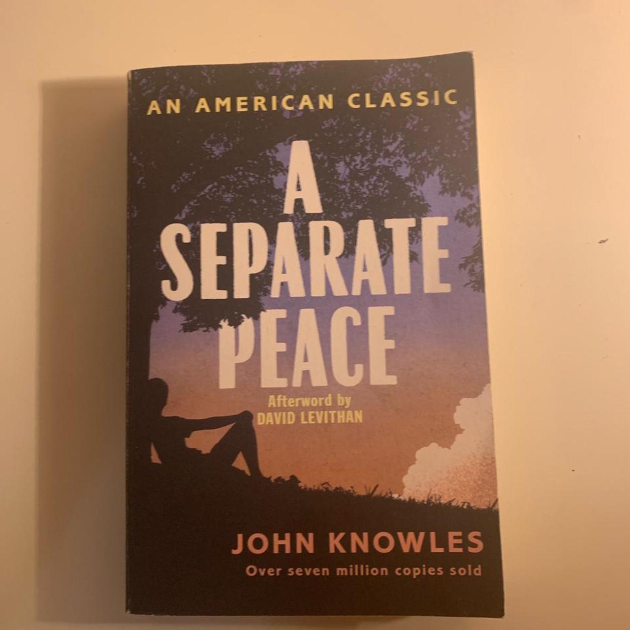 ‘A Separate Peace.’ Has been read through, but is in... - Depop