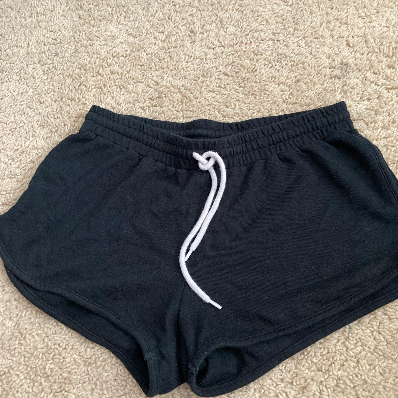 Black Dolphin Shorts Super Cute For Lounging Around Depop