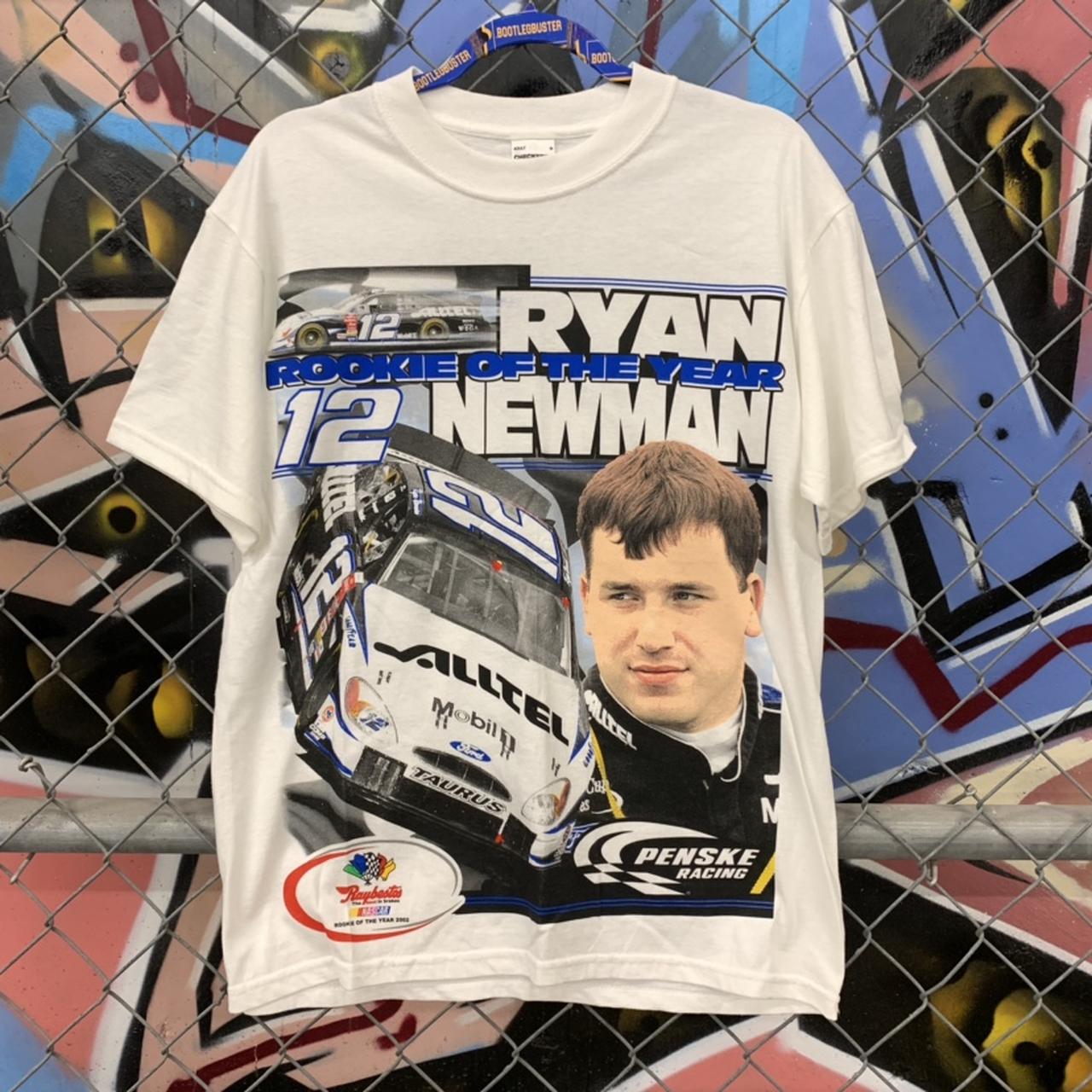 Vintage Rookie Of The Year Ryan Newman Double Sided... - Depop