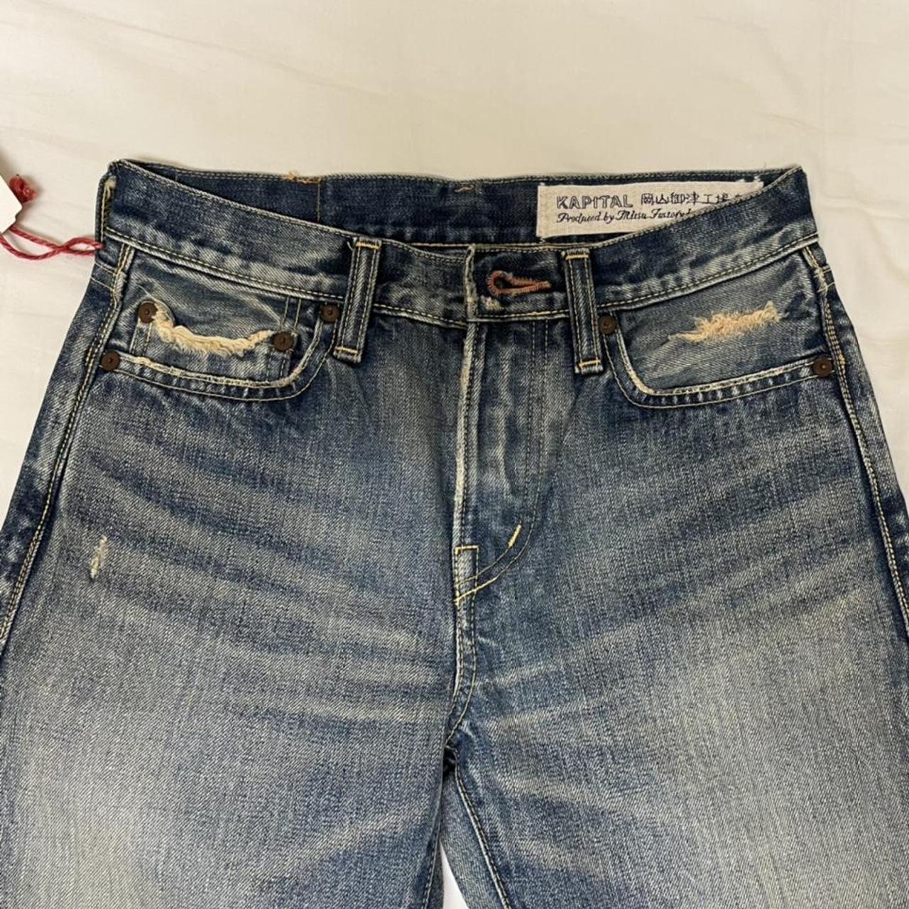 Kapital Size 26 Denim Waist 33cm Inseam 84cm - Depop