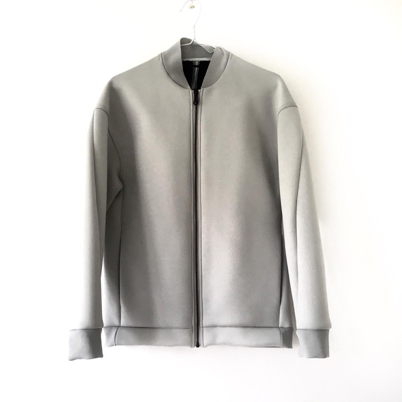 ASOS oversized neoprene jacket. Worn a few times.... - Depop