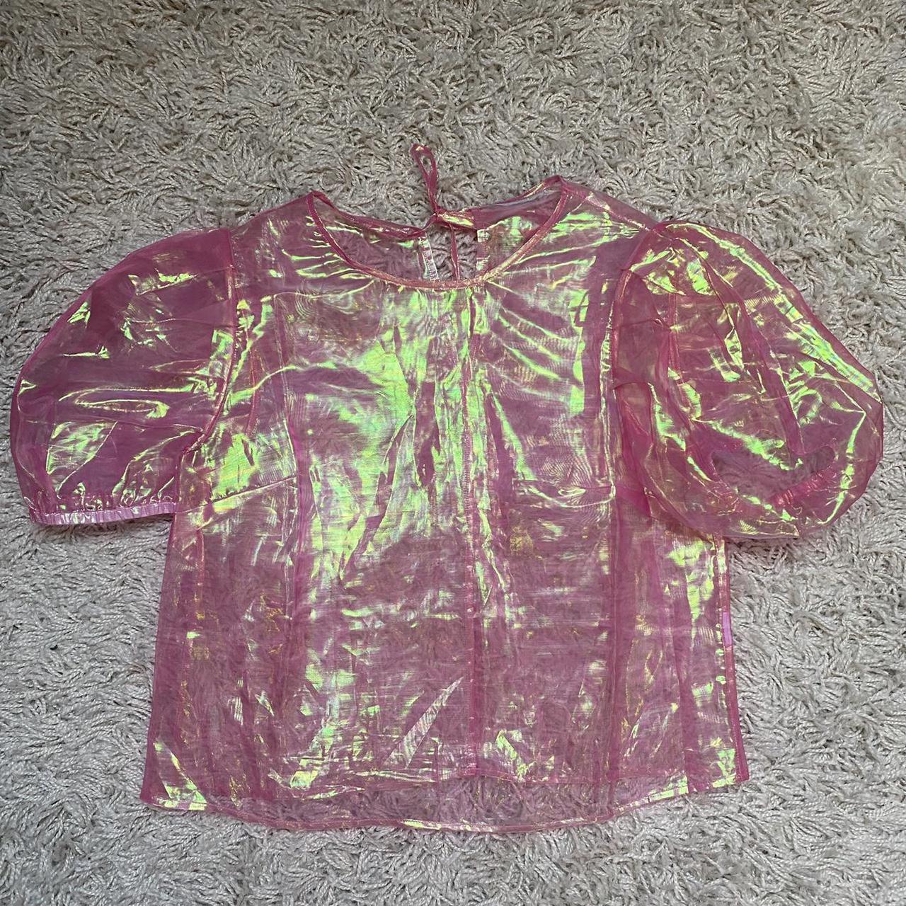 Womens Pink Blouse Depop