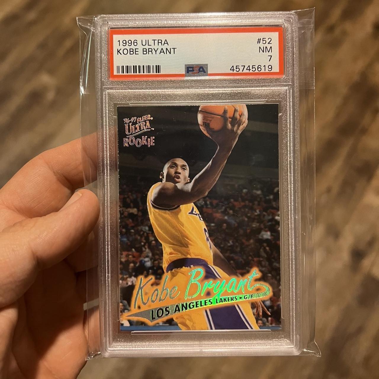 1996 Ultra Kobe Bryant Rookie card Psa7 - Depop