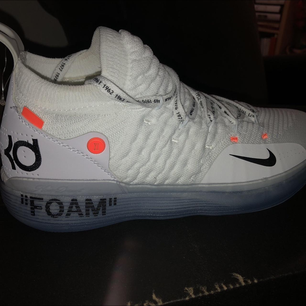 custom off white kds size 8 in men’s super cute i... - Depop