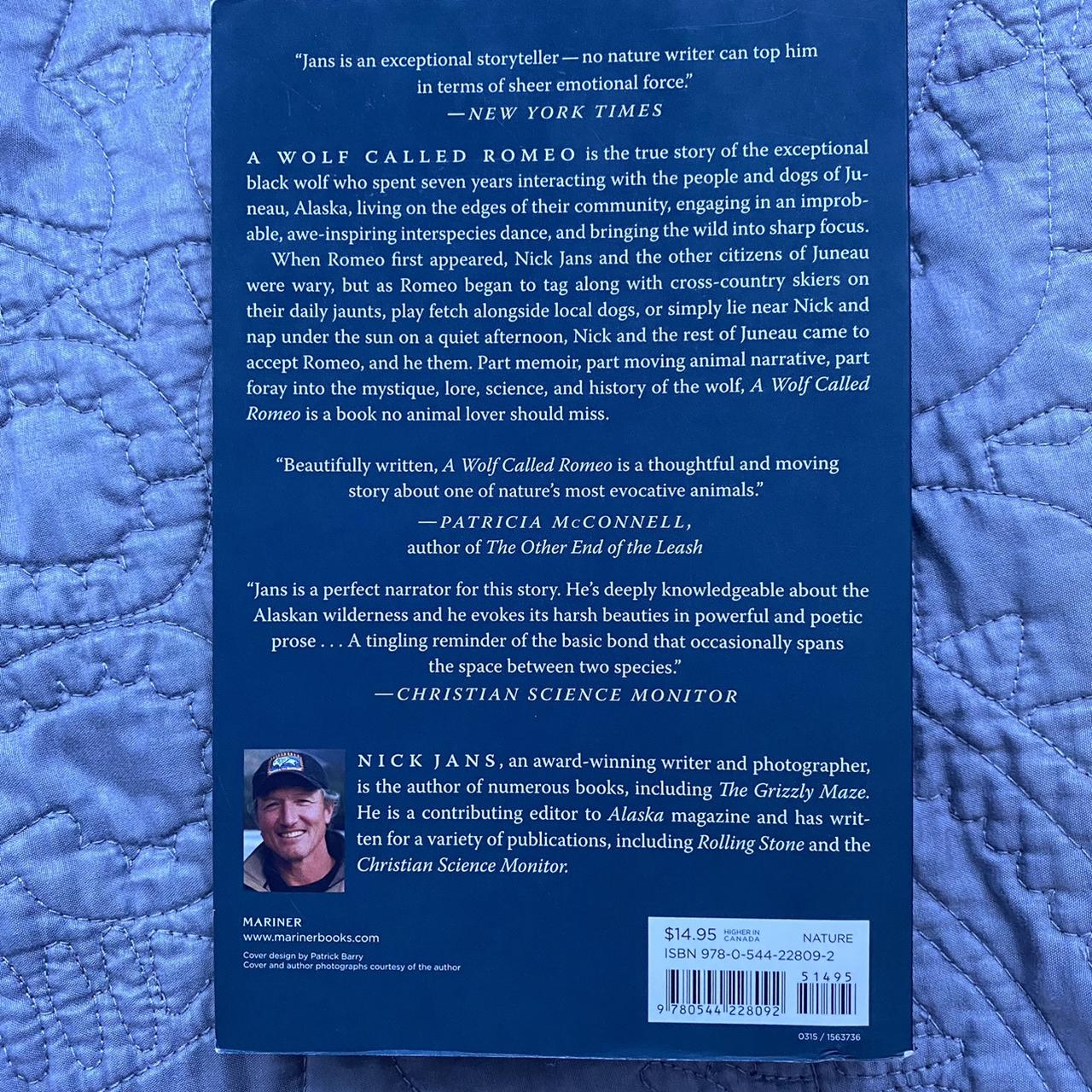 A Wolf Called Romeo by Nick Jans i’m typically not a... - Depop