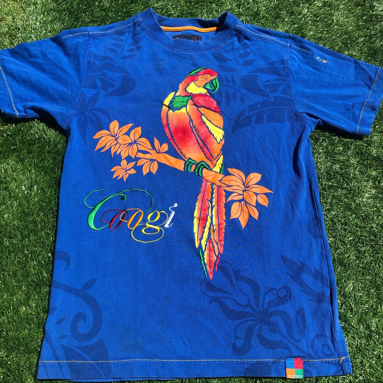 Coogi shirt Stitching coming undone Light spot on... - Depop