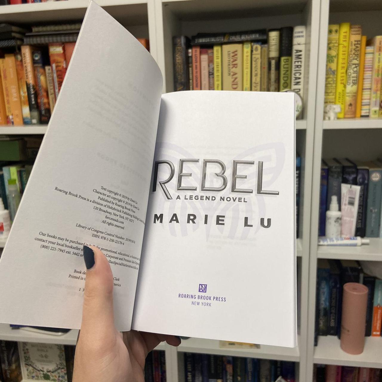 REBEL SAMPLER - Marie Lu - Exclusive Sneak Peak... - Depop