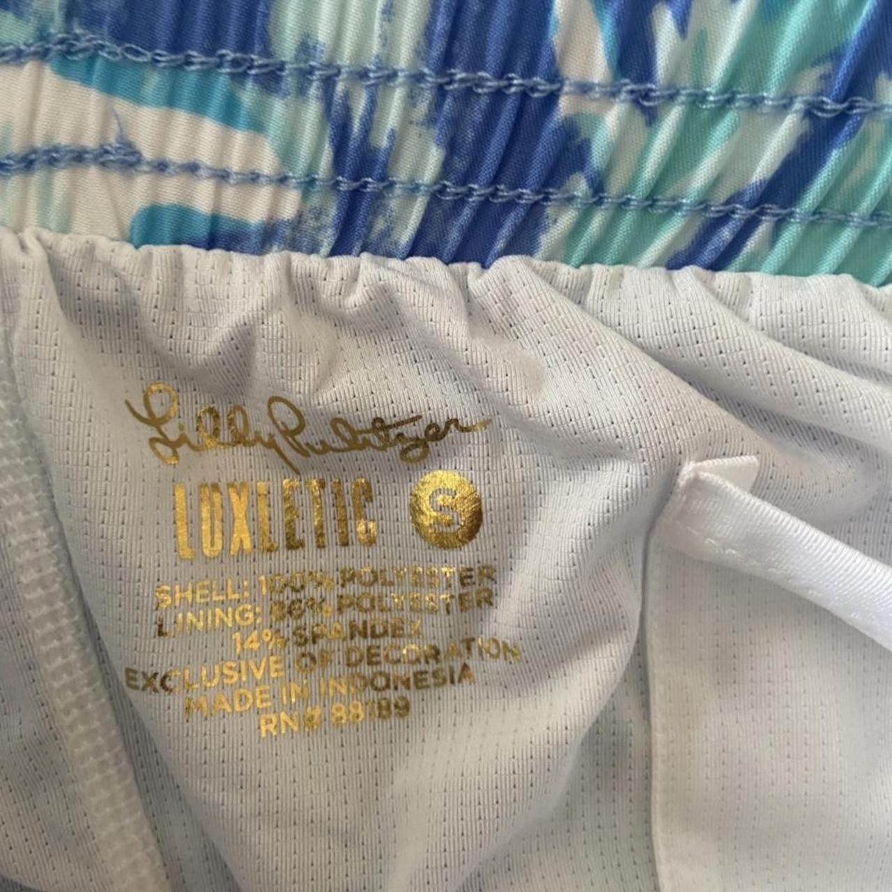 Lilly Pulitzer running shorts In amazing condition-... - Depop