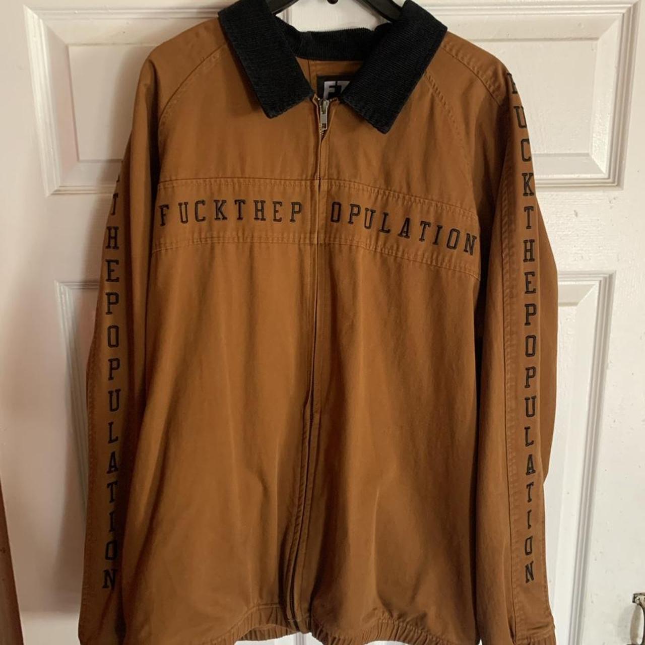 FTP Spell Out Jacket (RETAIL- $98) SHIPPED... - Depop