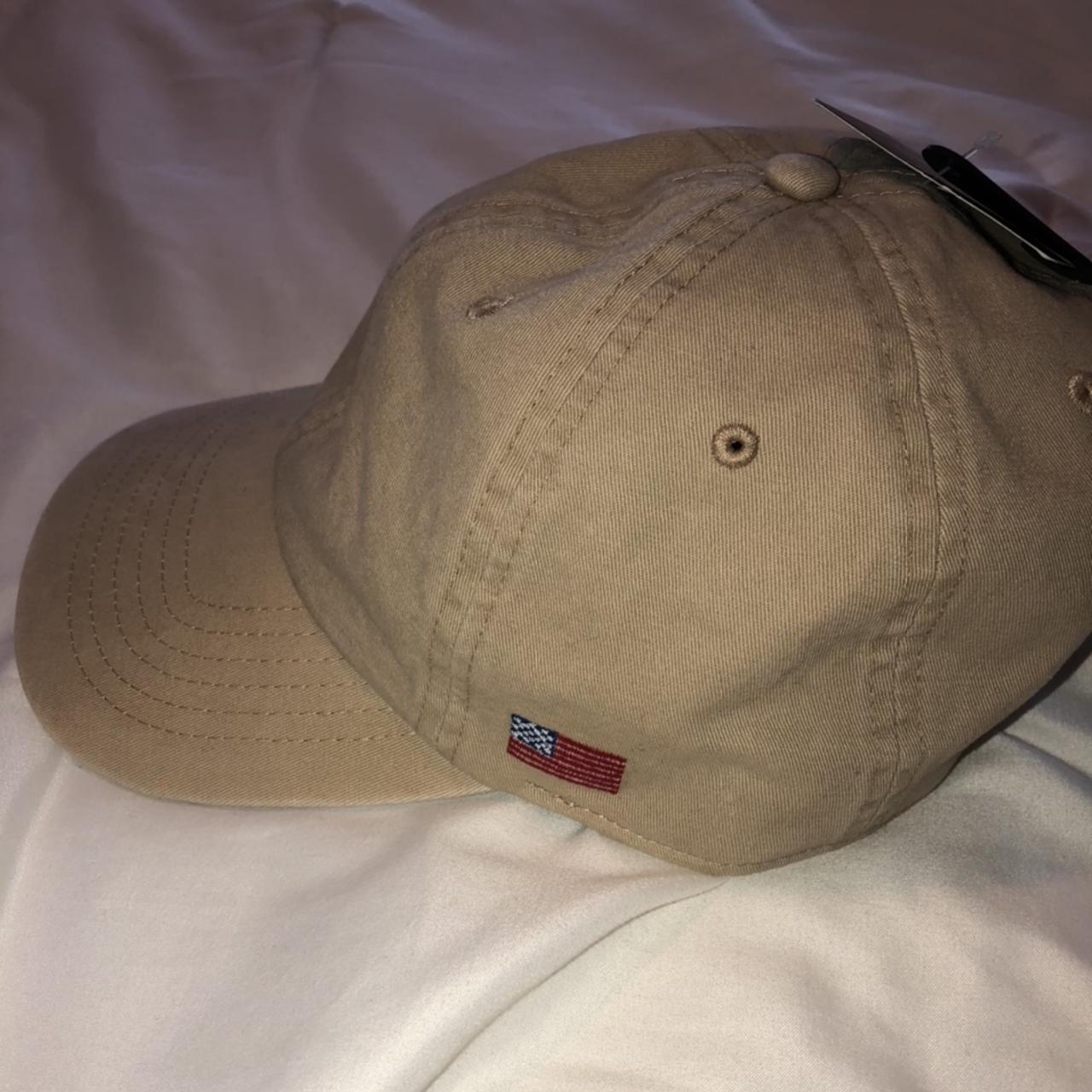 NEVER WORN!! USA dad cap #tan #usa #america - Depop