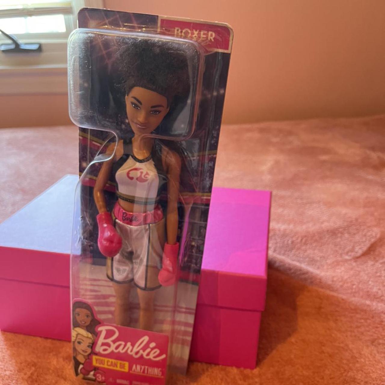 💕”You can be Anything”💕 Boxer Barbie ~Good... - Depop