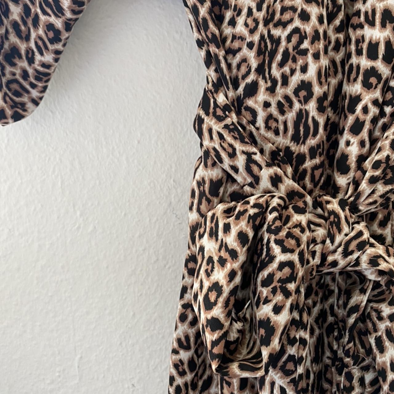 “Asos” leopard dress - never worn so in perfect... - Depop