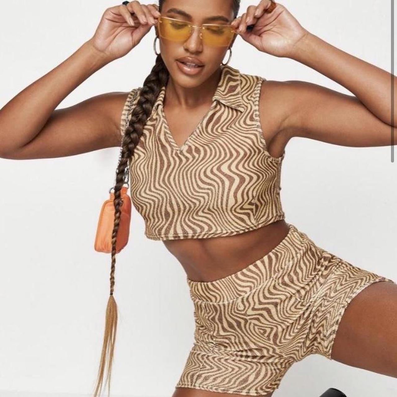 misguided co ord set perfect for festivals - Depop