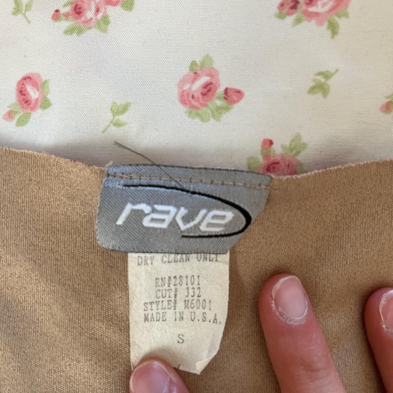 rave vintage top ♡ size s, also fits xs ♡ never... - Depop