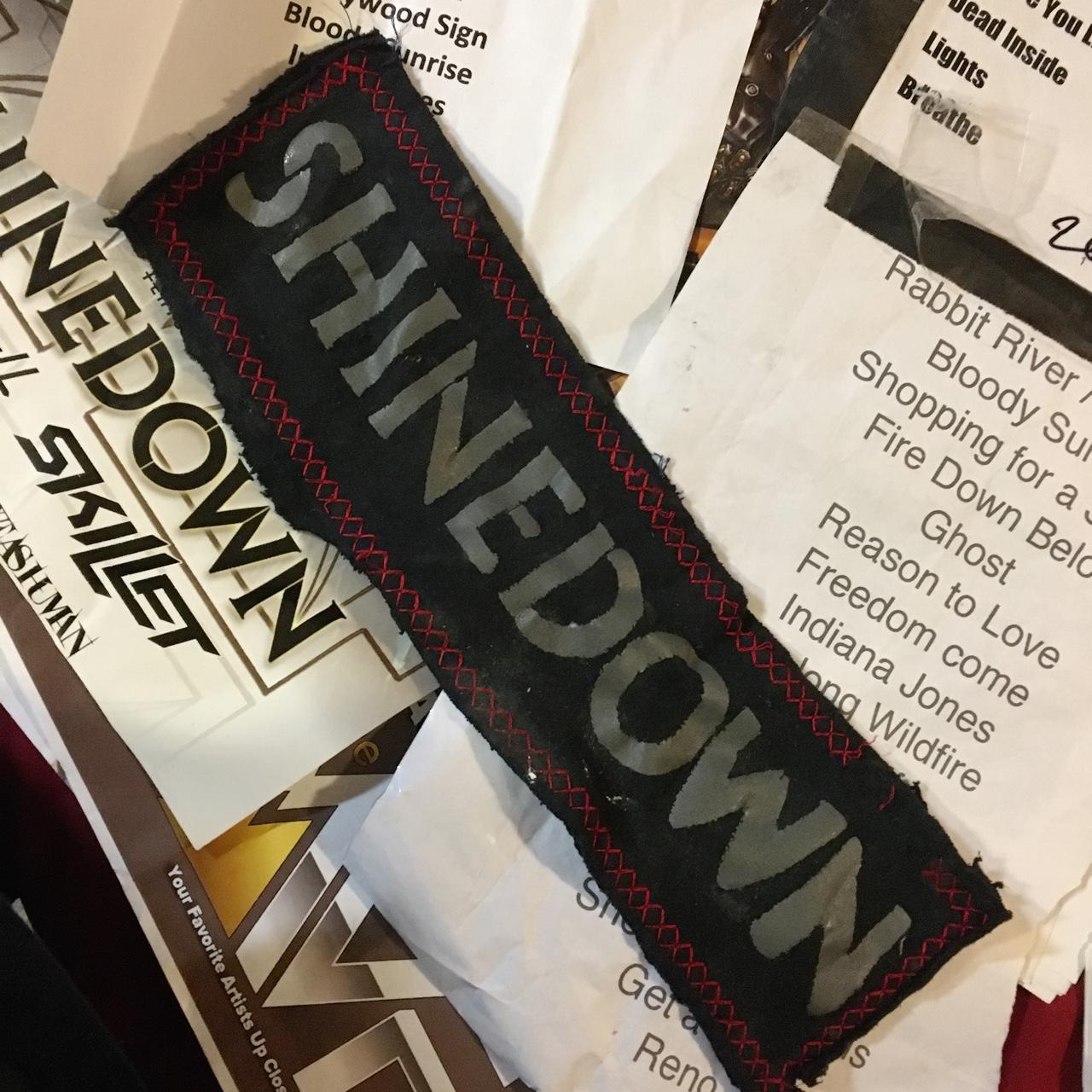 Shinedown patch from the sound of madness hoodie - Depop
