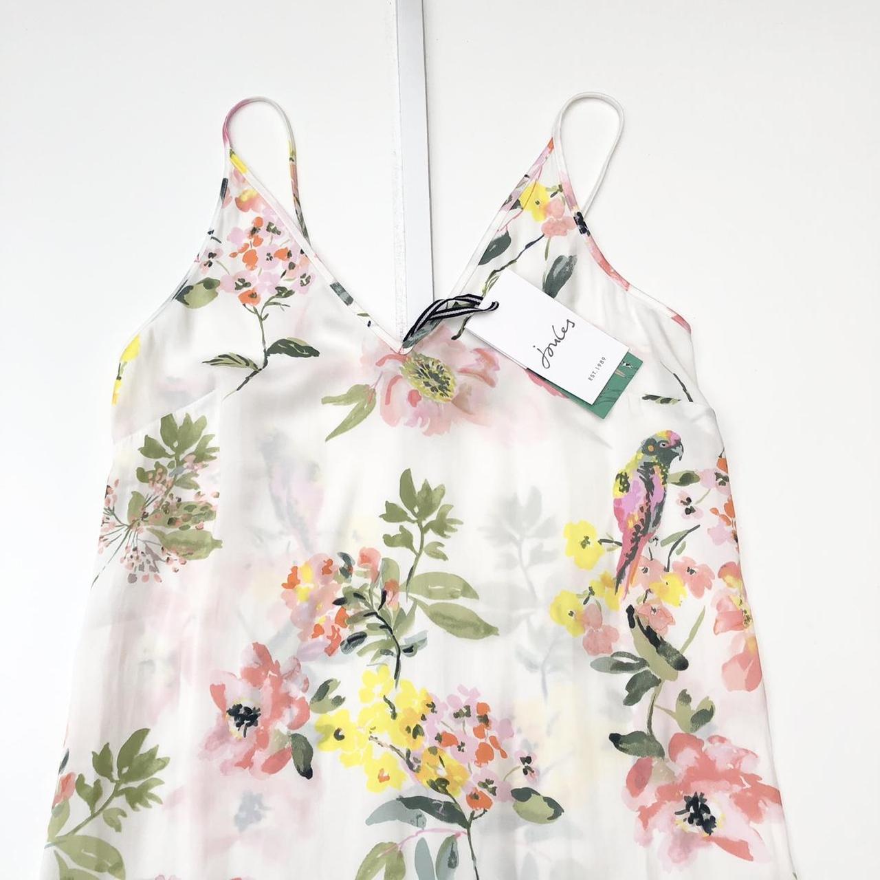 Joules floral nightshirt size S. New with tag... - Depop