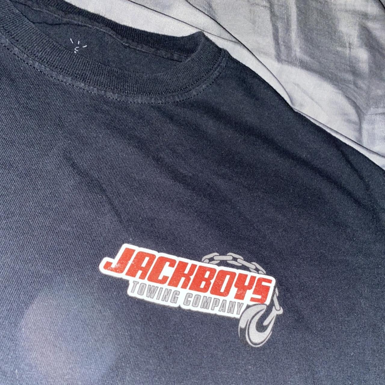 Travis Scott tee “Jackboys” album merch Sz S... - Depop