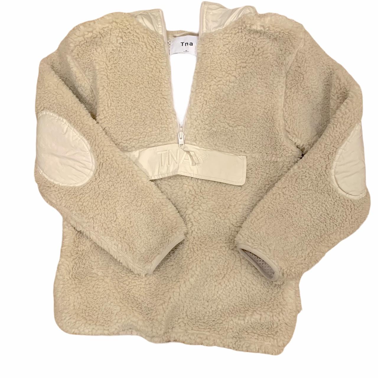 Aritzia TNA fleece jacket. Super thick and cozy... - Depop