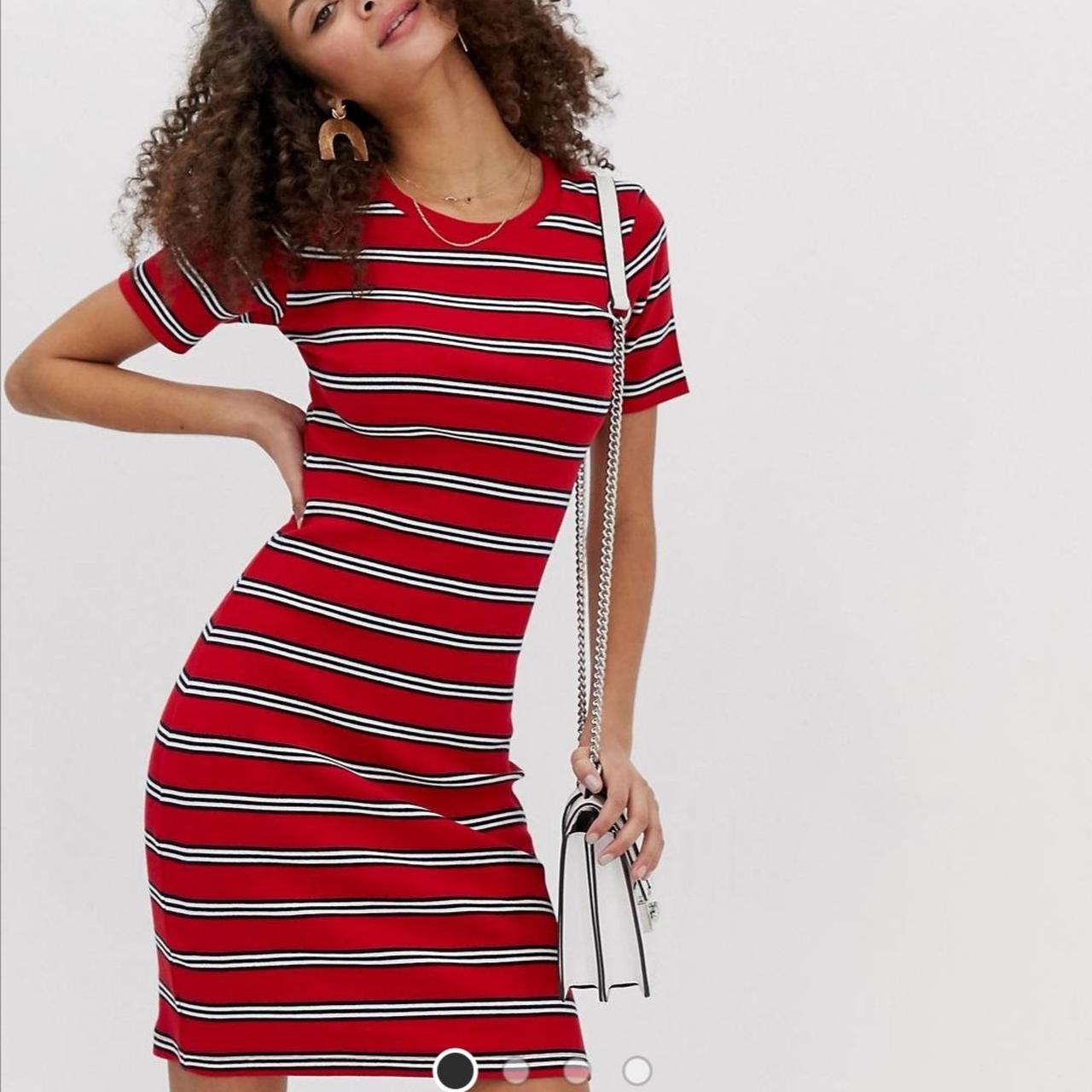 ASOS Brave soul midi dress. Perfect condition worn... - Depop