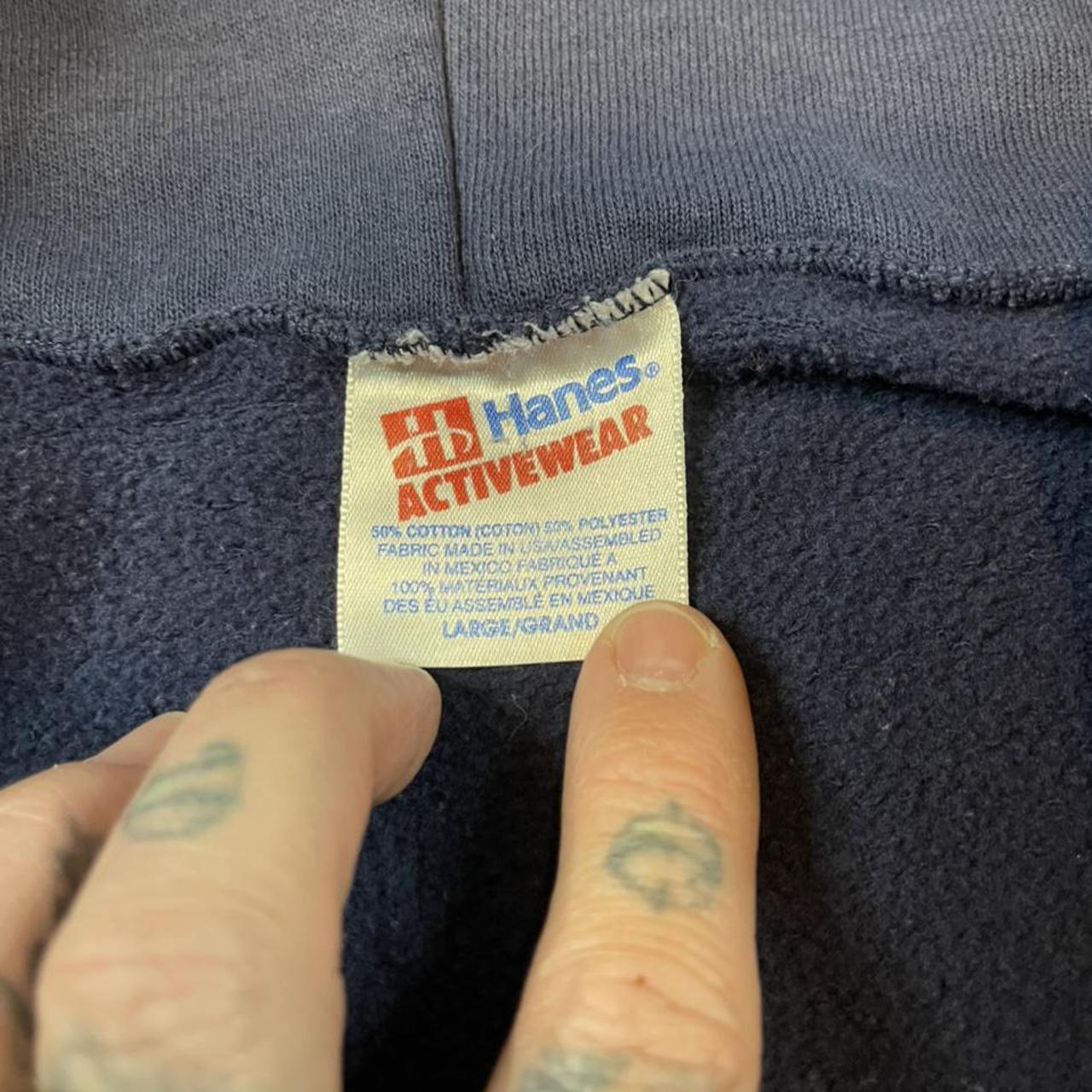 Vintage zip up hoodie. 90’s full zip hooded... - Depop