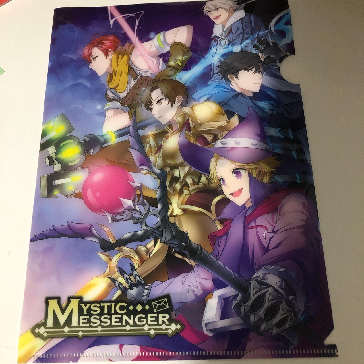 Mystic messenger folder and print Brought Anime NYC... - Depop