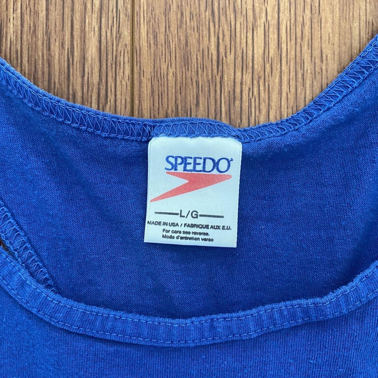 Vintage Speedo Mens Large Tank Top Product... - Depop