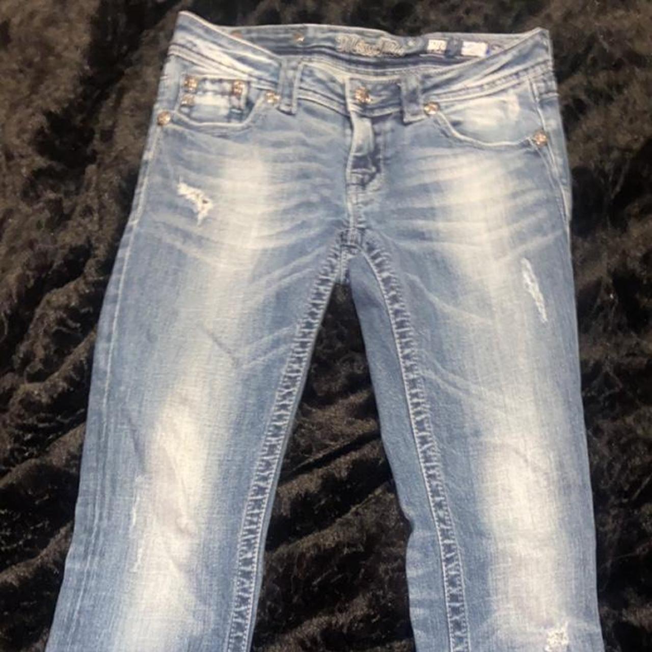 Vintage Low Rise Miss Me Jeans💕 a 2000s... - Depop