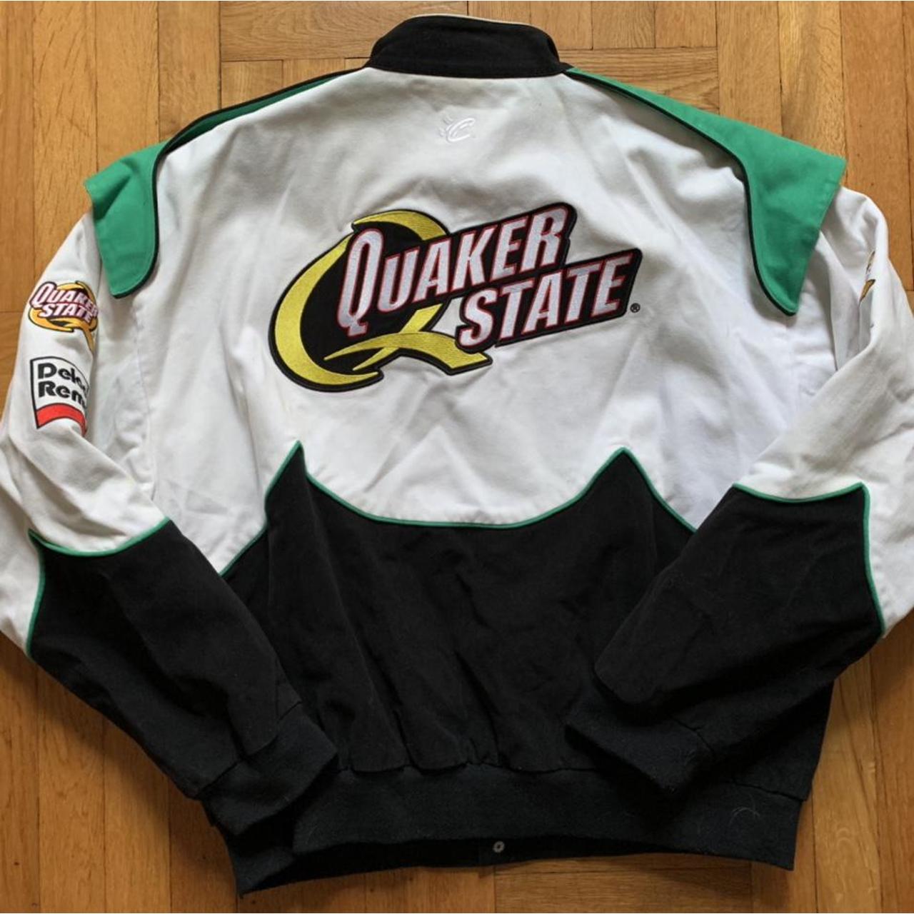 Vintage Y2K Chase Authentics NASCAR Racing Jacket... | Depop
