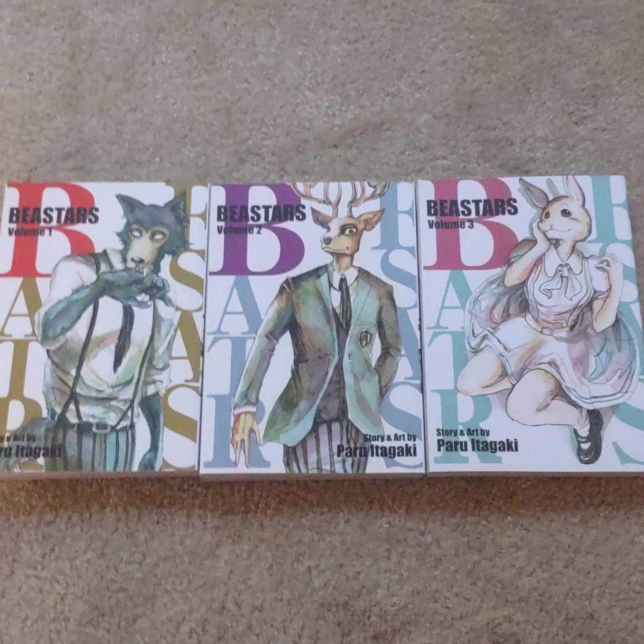 first 3 volumes of beastars perfect condition. - Depop