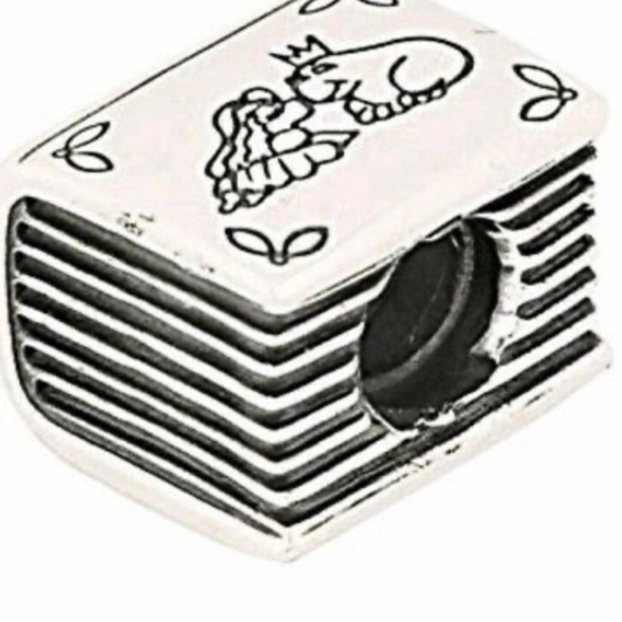 Pandora fairytale book charm Writing not as dark as... - Depop