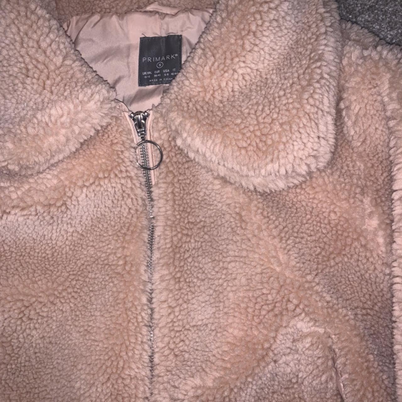primark teddy bear jacket. never worn amazing... - Depop