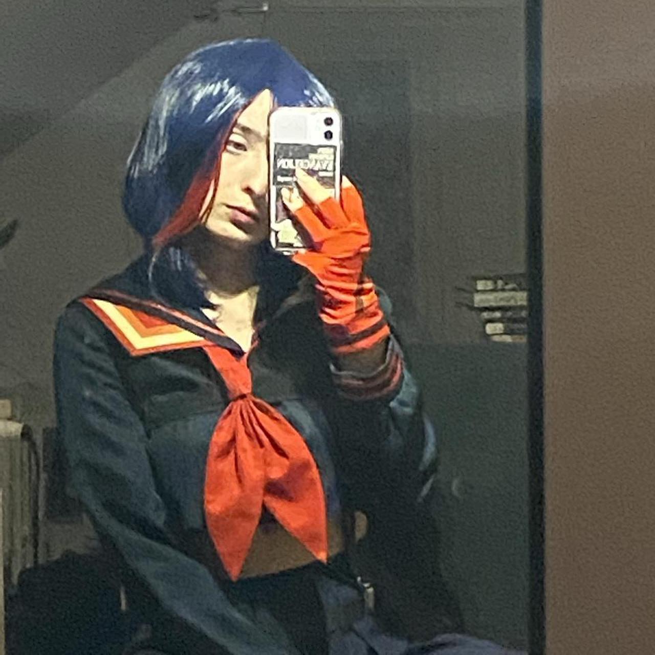 Ryuko Matoi Kill la Kill cosplay. Includes uniform... - Depop