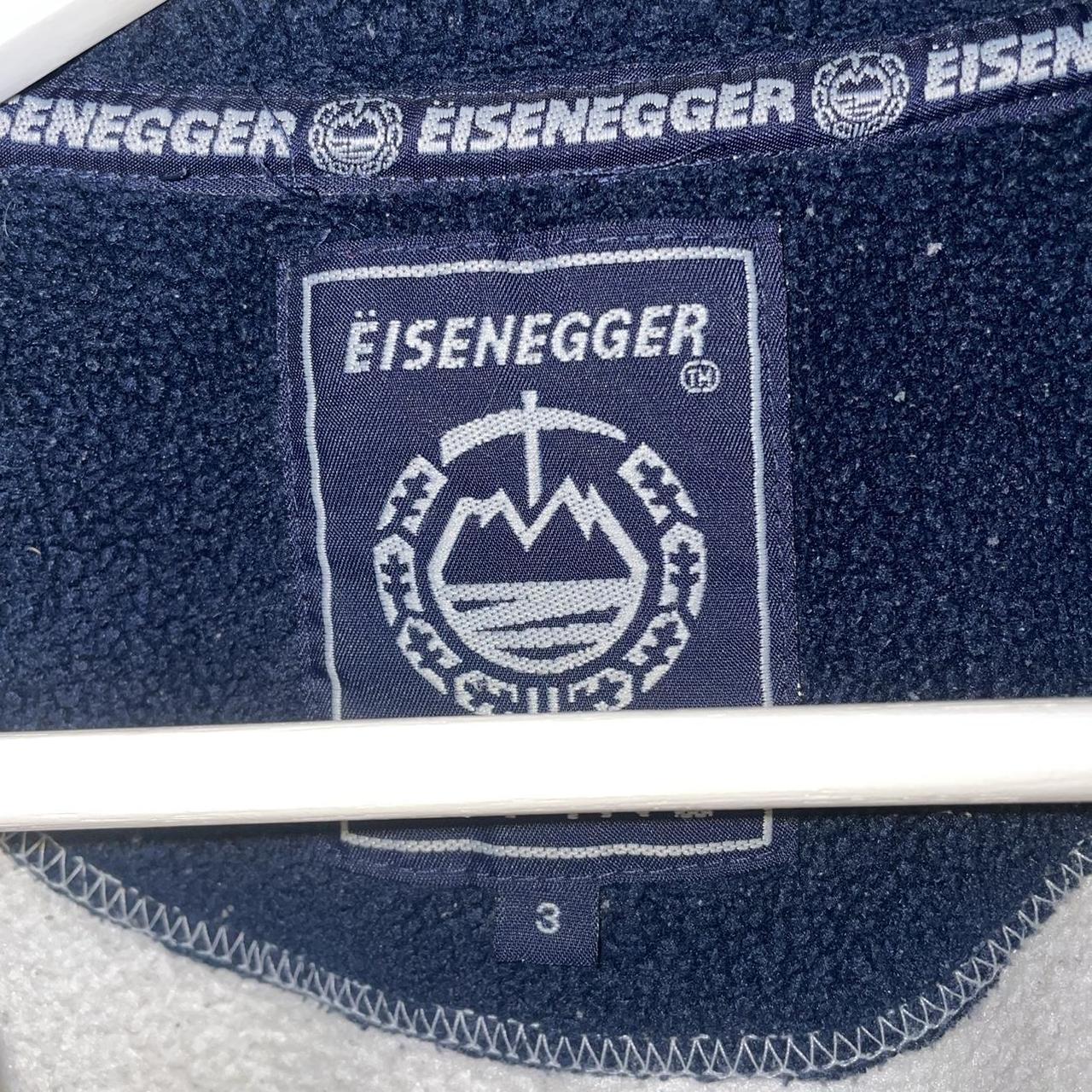 light beige sherpa eisenegger sweatshirt size... - Depop