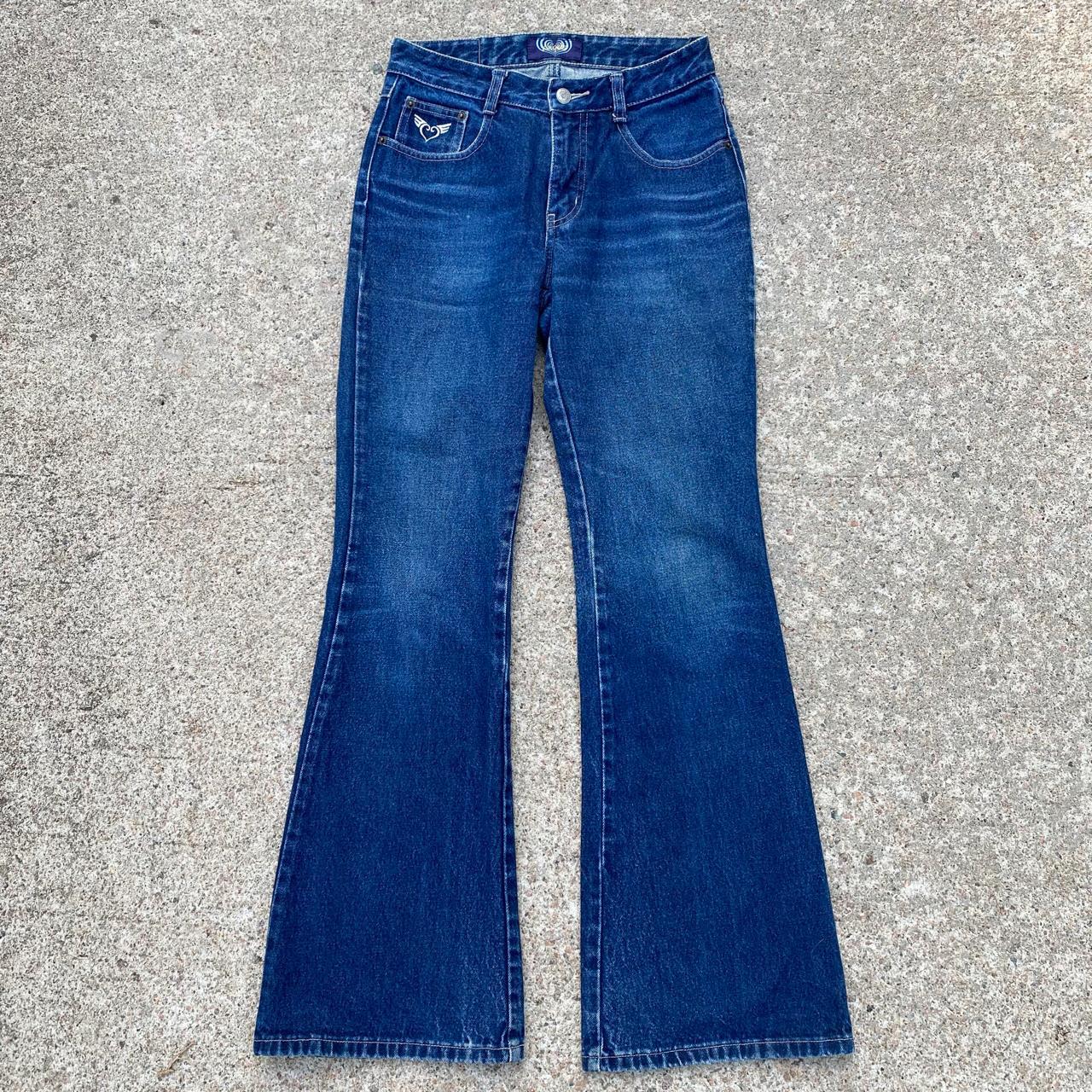 Angels Women's Blue Jeans | Depop