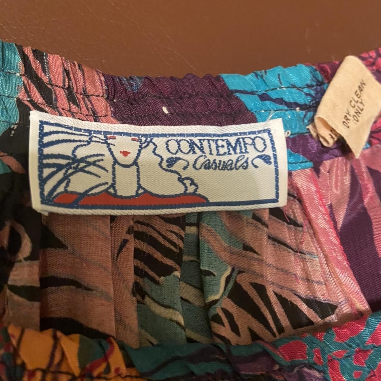 Contempo Casuals Women's Multi Skirt | Depop