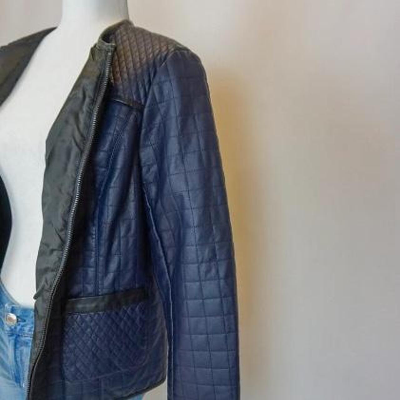 Joan Rivers Classics Collection Women's Blue Jacket | Depop