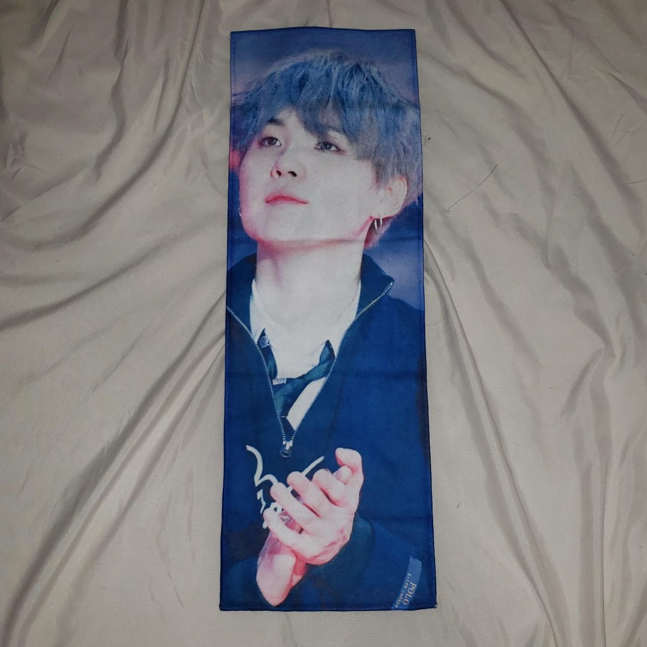 bts suga slogan Bts suga fansite banner Backside... - Depop