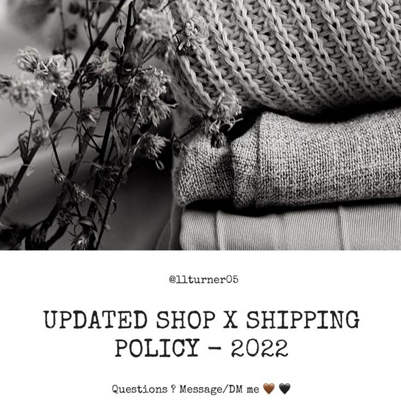 2022 Updated Shop & Shipping Policy 📌 + General... - Depop