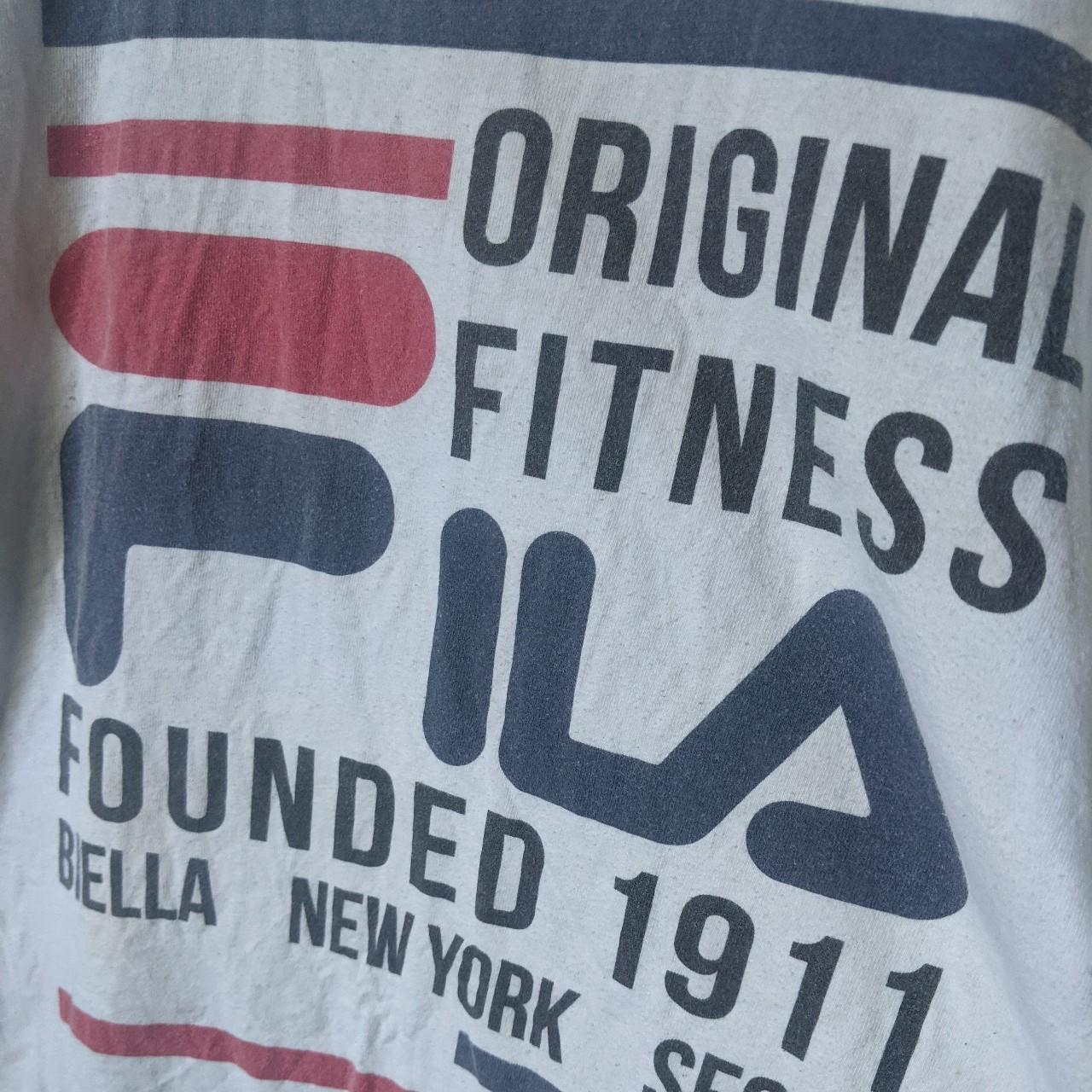 Vintage Fila Original Fitness "Founded 1921 Biella... - Depop
