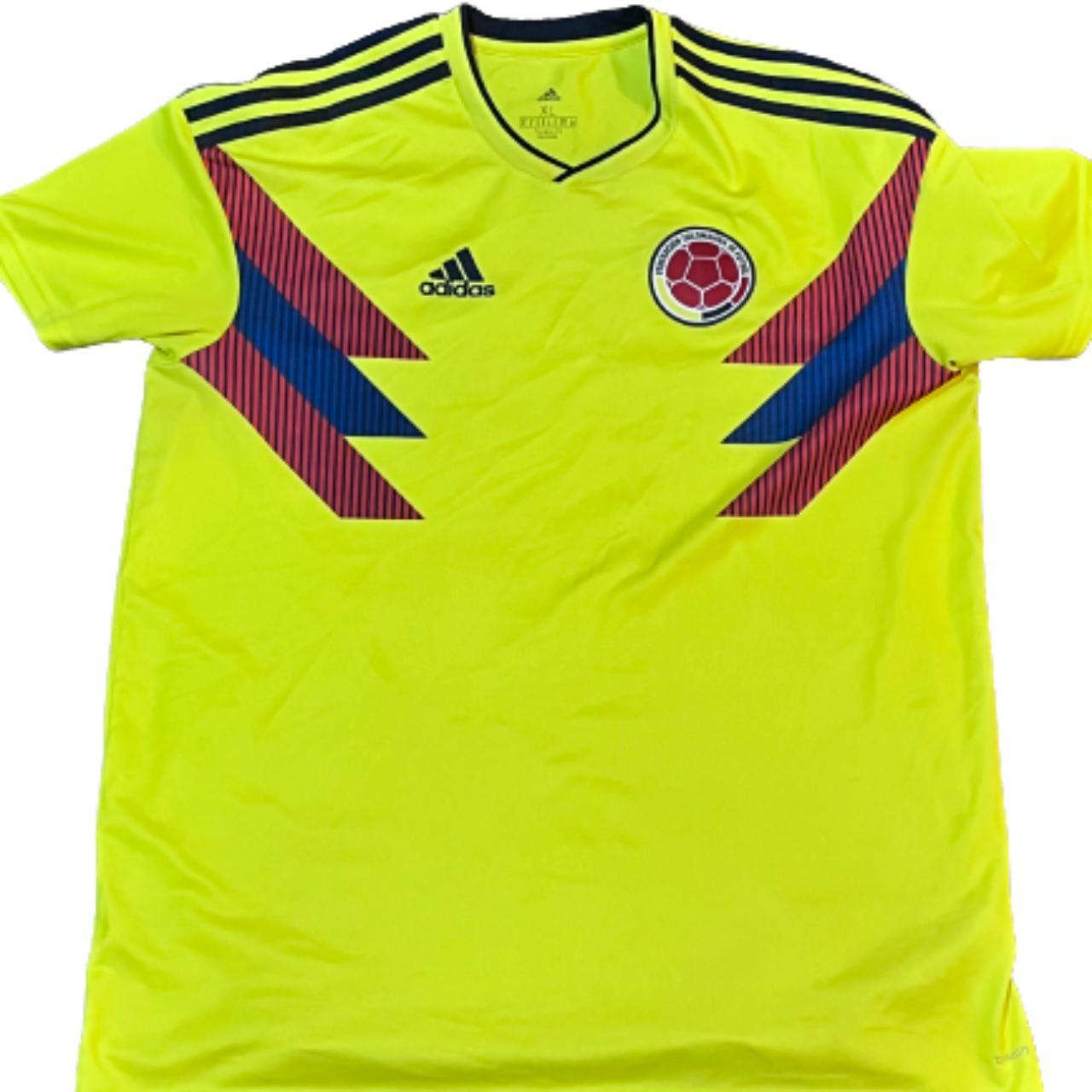 Colombia Home Kit 2018 World Cup - Size XL Brand:... - Depop