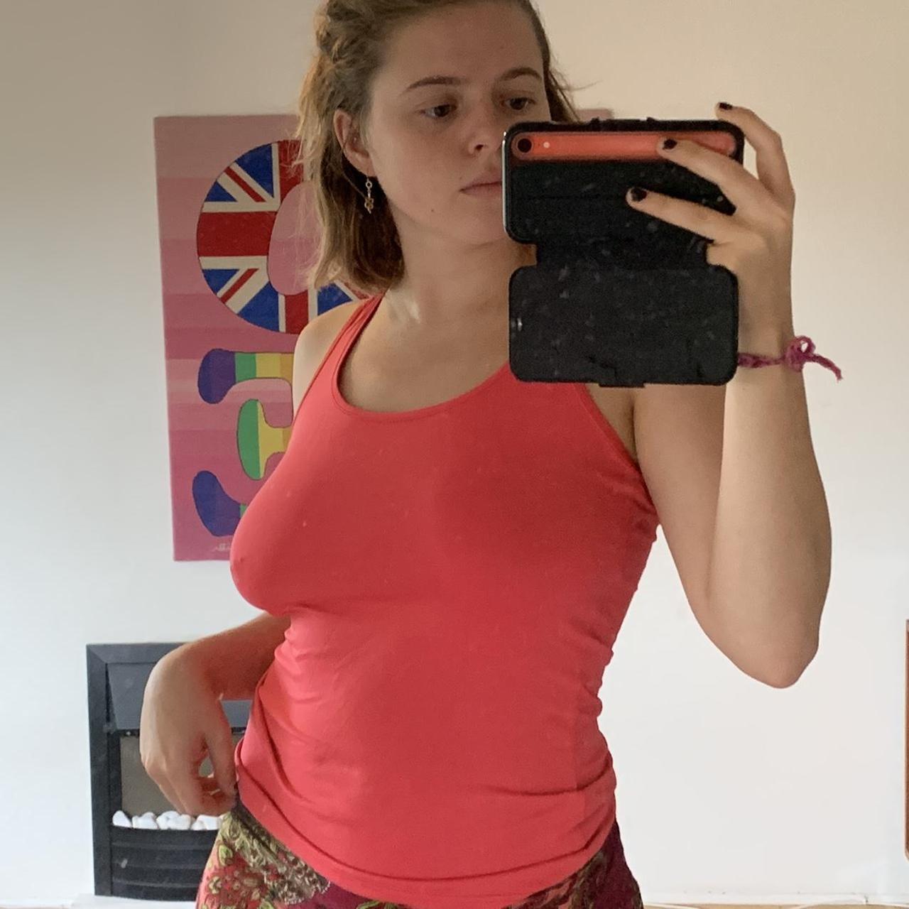 Neon Pink Sweaty Betty Workout Vest FREE SHIPPING... | Depop