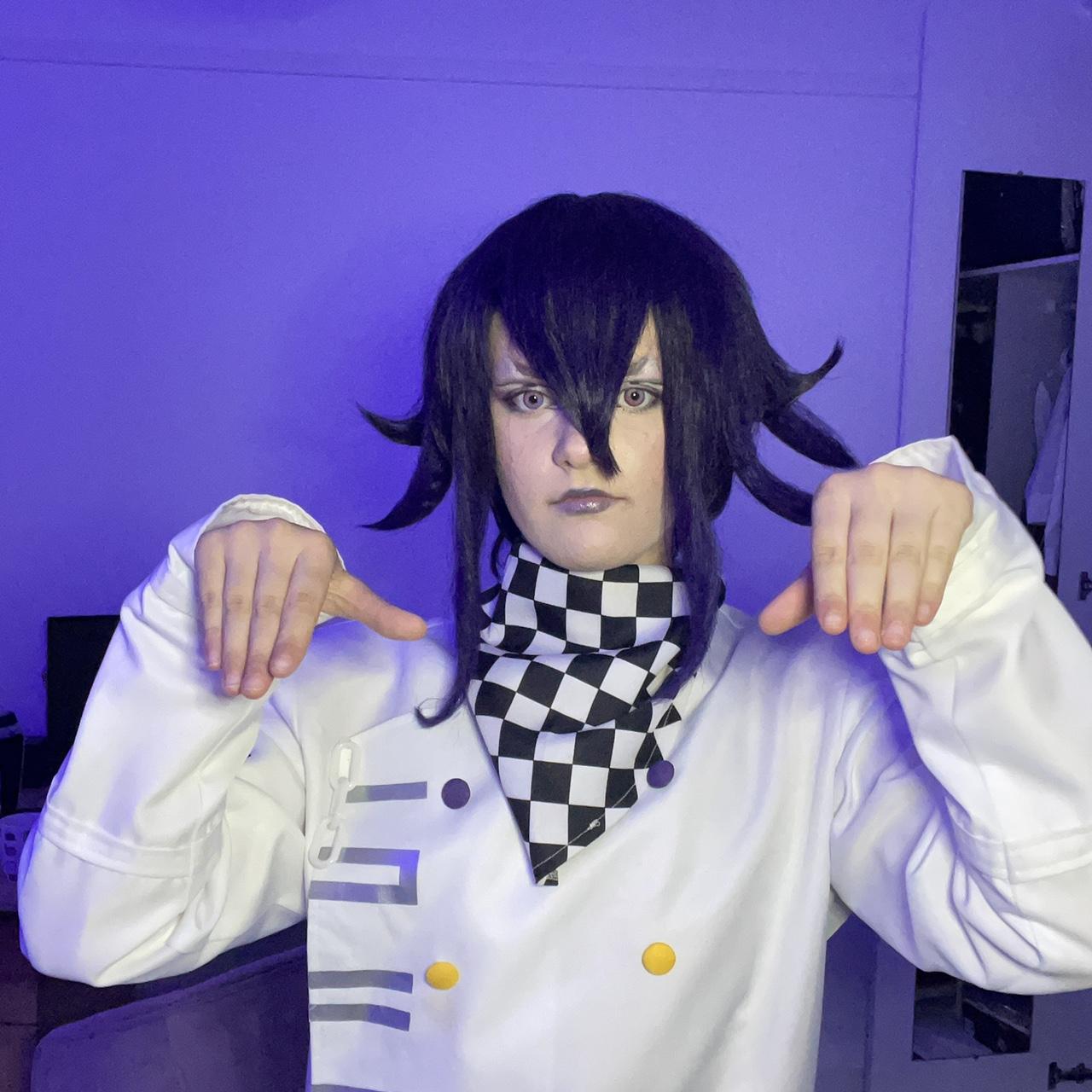 Kokichi Ouma Styled Wig No Cosplay Just Wig A Deep Depop