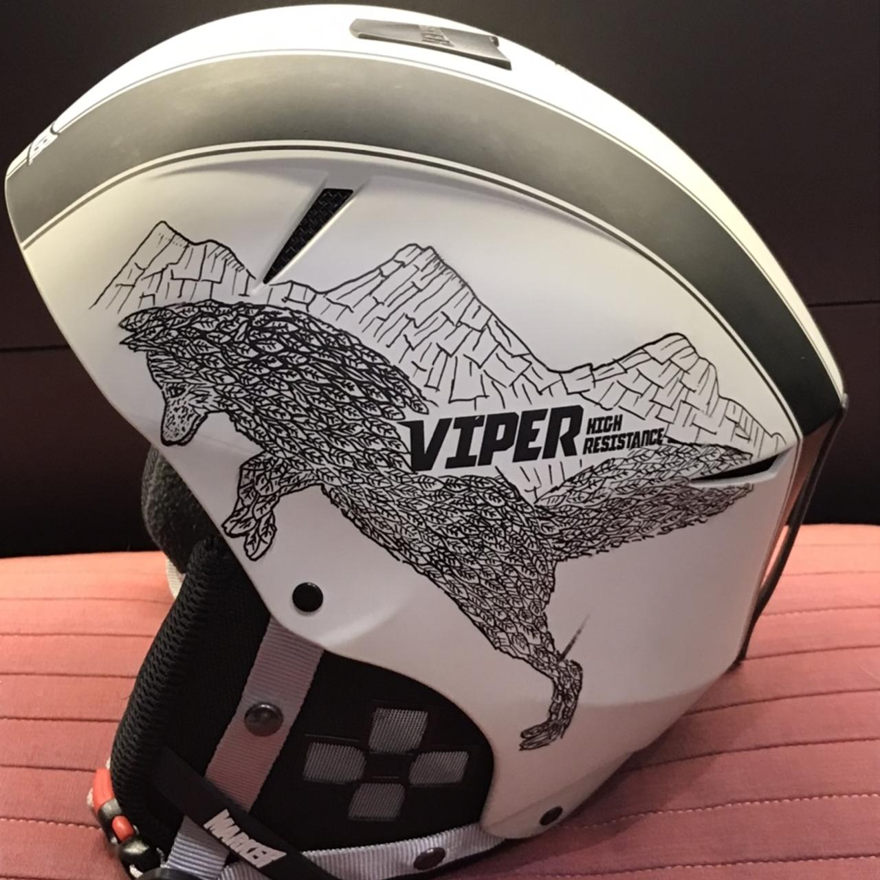 Casco MARKER modello VIPER high resistance color... - Depop