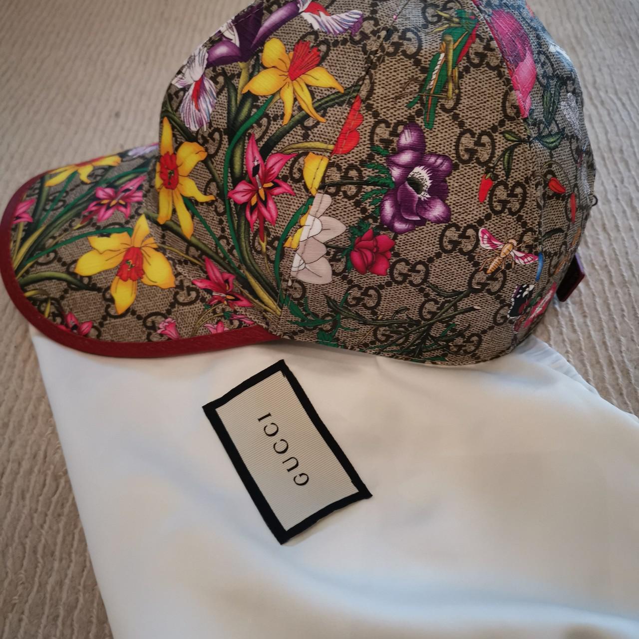 VENDUTO ALTROVE Gucci cap baseball flora,... - Depop