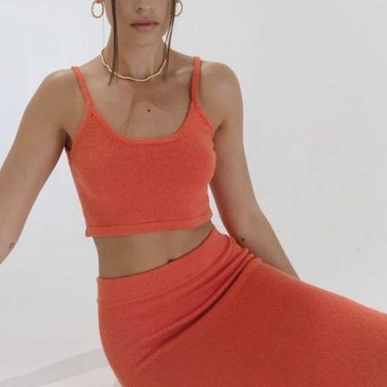 Selling Asta Resort Paloma set in orange Worn twice... - Depop